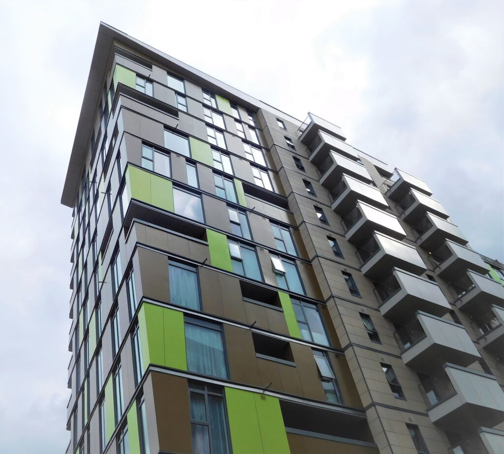 Cladding project completion - Bickerdike Allen Partners